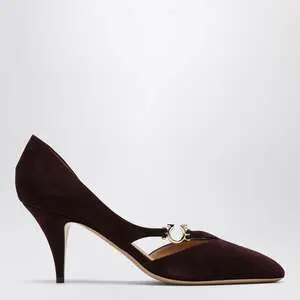 FERRAGAMO Suede Pumps - Purple