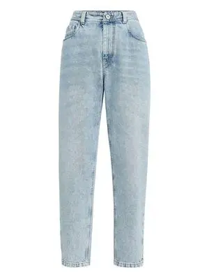 Brunello Cucinelli Denim Baggy Jeans - Multicolor