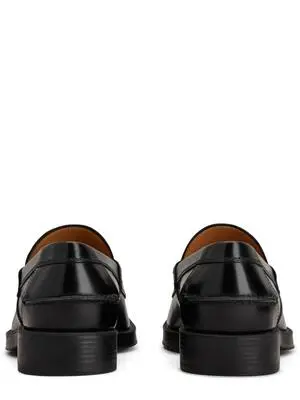 TOD'S Calfskin Loafers - Black