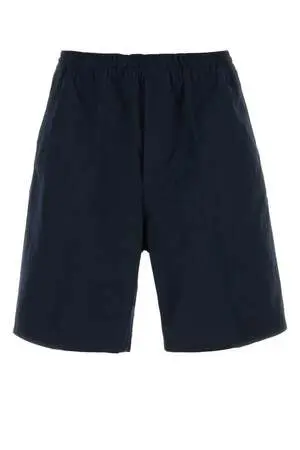 Prada Dark Poplin Bermuda Shorts