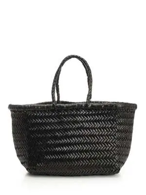 Dragon Diffusion Bamboo Triple Jump Small Bag - Black