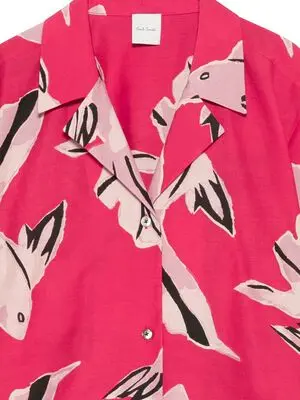 Paul Smith Printed Cotton Shirt - Multicolor