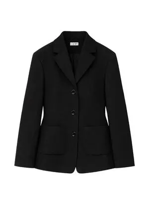 Loewe Wool Single-breasted Jacket - Multicolor