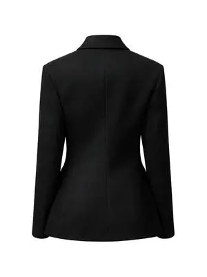 Loewe Wool Single-breasted Jacket - Multicolor