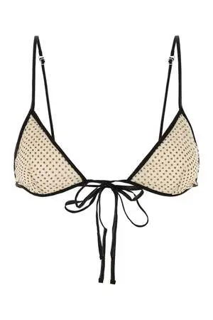 Prada Printed Chiffon Bra - Multicolor