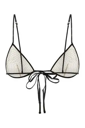 Prada Printed Chiffon Bra - Multicolor