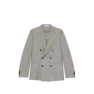 Tagliatore Double-breasted Blazer - Gray