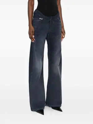 Balenciaga Curved Denim Jeans