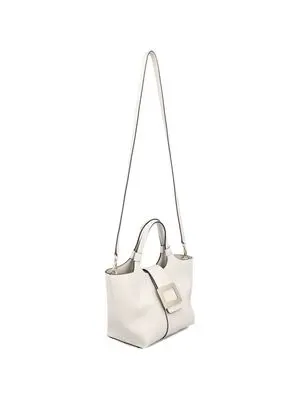 ROGER VIVIER Belle Vivier Mini Leather Tote - Multicolor