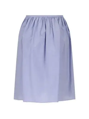 Miu Miu Cotton Midi Skirt