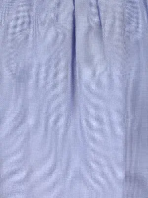 Miu Miu Cotton Midi Skirt - Multicolor