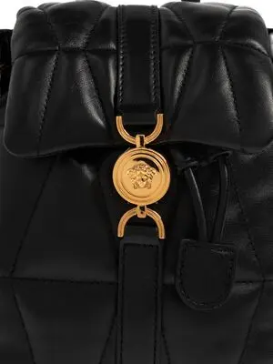 Versace Kleo Leather Backpack