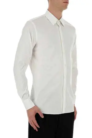 Prada Stretch Poplin Shirt - White