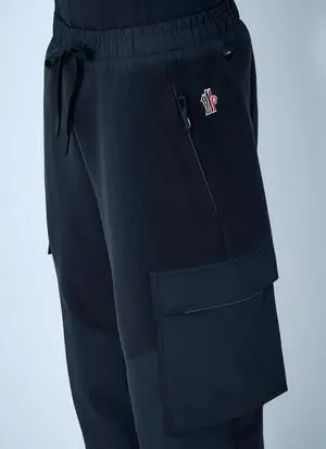 Moncler Drawstring Track Pants - Black