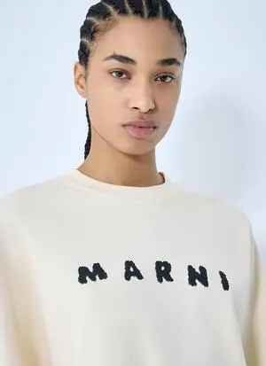 Marni Logo Print Sweatshirt