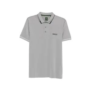 BOSS Grey Polo Shirts - Gray