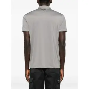 BOSS Grey Polo Shirts