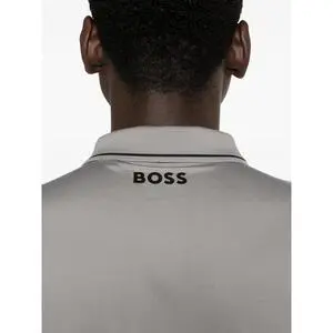 BOSS Grey Polo Shirts
