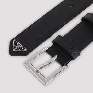 Prada Saffiano Leather Belt
