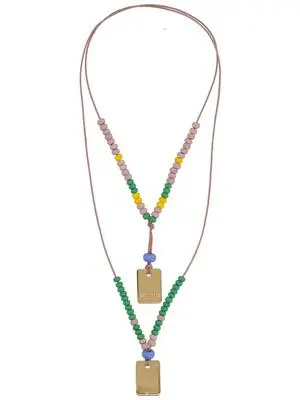 Dsquared2 Necklace With Logo Plaques
