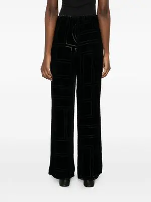 TOTEME Monogram Pajama Trousers