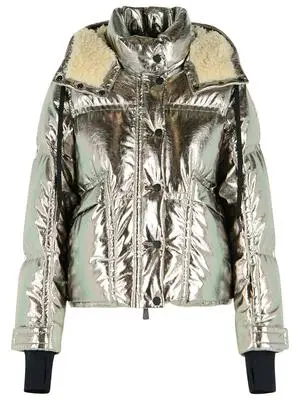 Moncler Celaque' Polyester Jacket - Silver