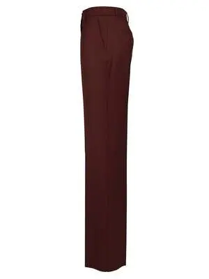 Max Mara Wool Gabardine Trousers