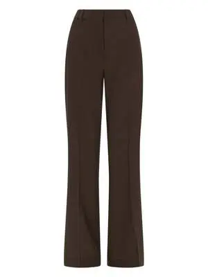 GOLDEN GOOSE Tailored Wool Blend Trousers - Brown