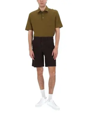 Zegna Shorts In Cotone