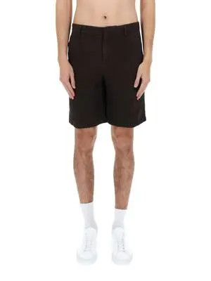 Zegna Cotton Linen Shorts
