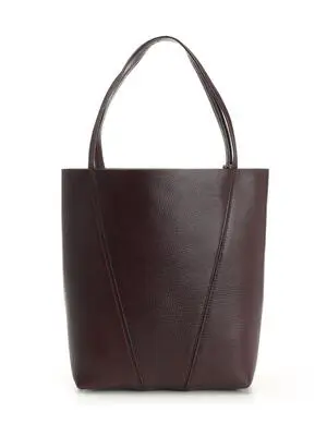 Chloé Spin Large Hammered Leather Tote Bag - Multicolor