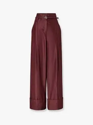 Fendi Taffeta' Trousers - Multicolor