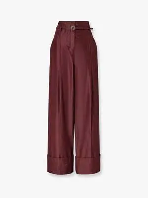 Fendi Taffeta' Trousers - Multicolor