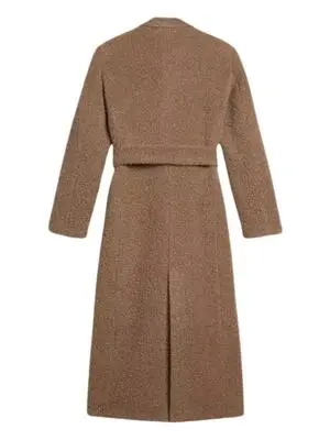 GOLDEN GOOSE Journey Collection Double-breasted Coat - Cream
