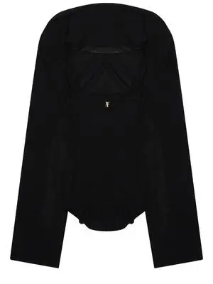 Alberta Ferretti Top In Chiffon