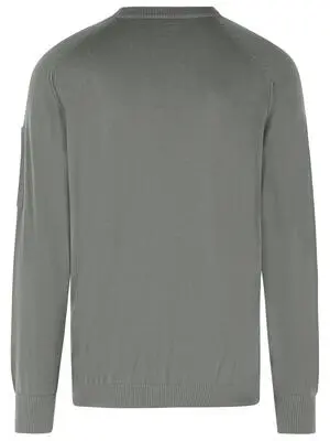 C.P. COMPANY Cotton Sweater - Gray