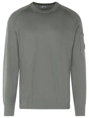C.P. COMPANY Cotton Sweater - Gray