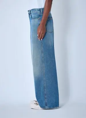 Gucci Wide-leg Five-pocket Jeans