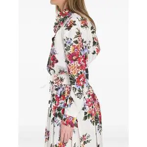 Dolce & Gabbana Floral Print Cotton Shirt
