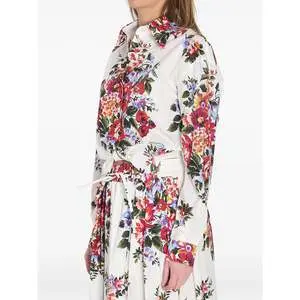 Dolce & Gabbana Floral Print Cotton Shirt