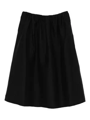 TOTEME Wool Midi Skirt - Multicolor