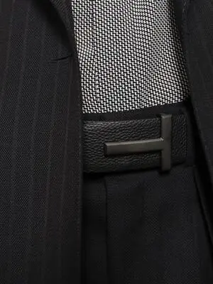 TOM FORD Hammered Leather Belt