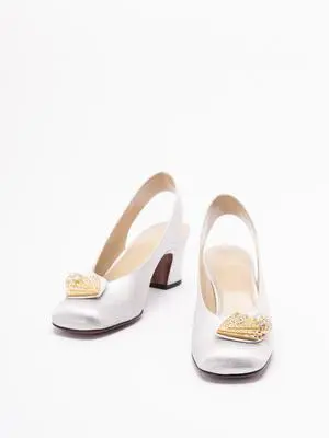 Valentino Garavani Adamantine Slingback Pumps - Multicolor