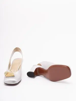 Valentino Garavani Adamantine Slingback Pumps - Multicolor