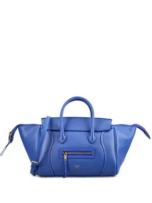 Celine Luggage Small Leather Tote Bag - Multicolor