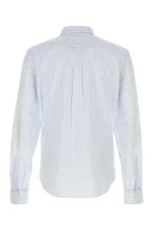 Prada Embroidered Poplin Shirt