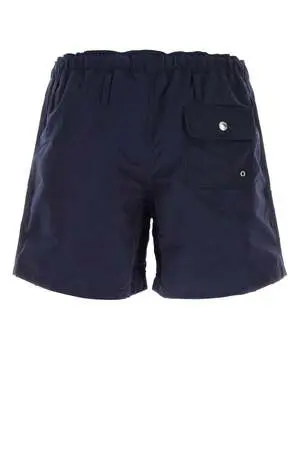 Prada Navy Nylon Swimming Shorts