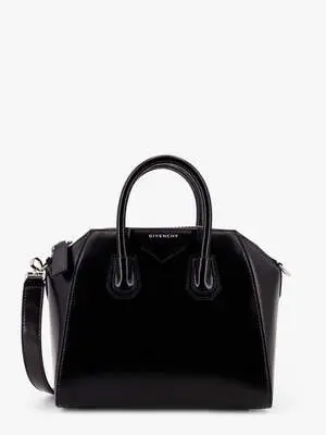 Givenchy Antigona Mini Leather Crossbody Bag - Black