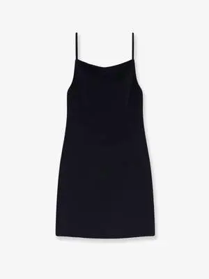 Givenchy Viscose Blend Mini Dress - Black