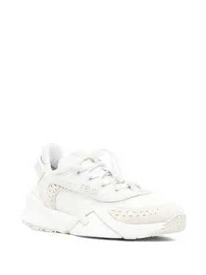 Fendi Flow Leather Sneakers